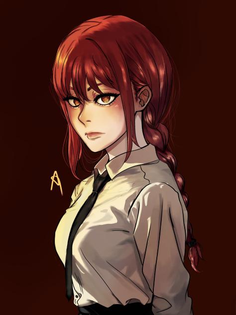 Makima Chainsaw Man 🪚 - ibisPaint