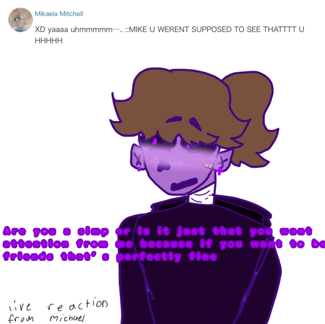 Live reaction from Michael - ibisPaint