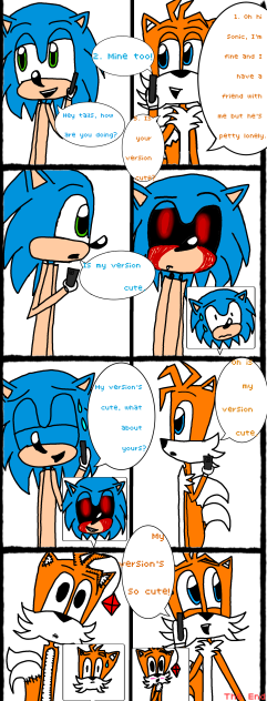 Sonic and Tails comic - ibisPaint
