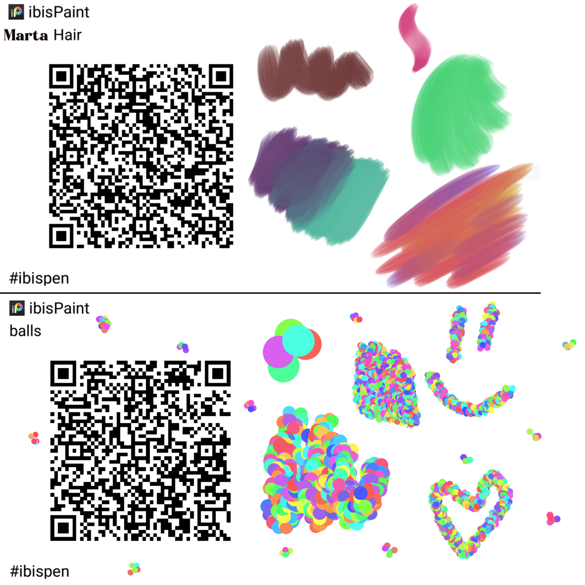 Marta Hair and Balls - ibisPaint