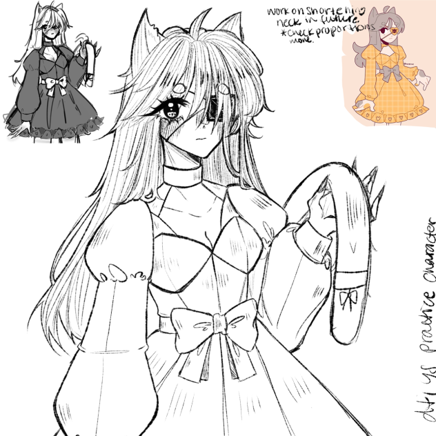 Lineart practice - ibisPaint