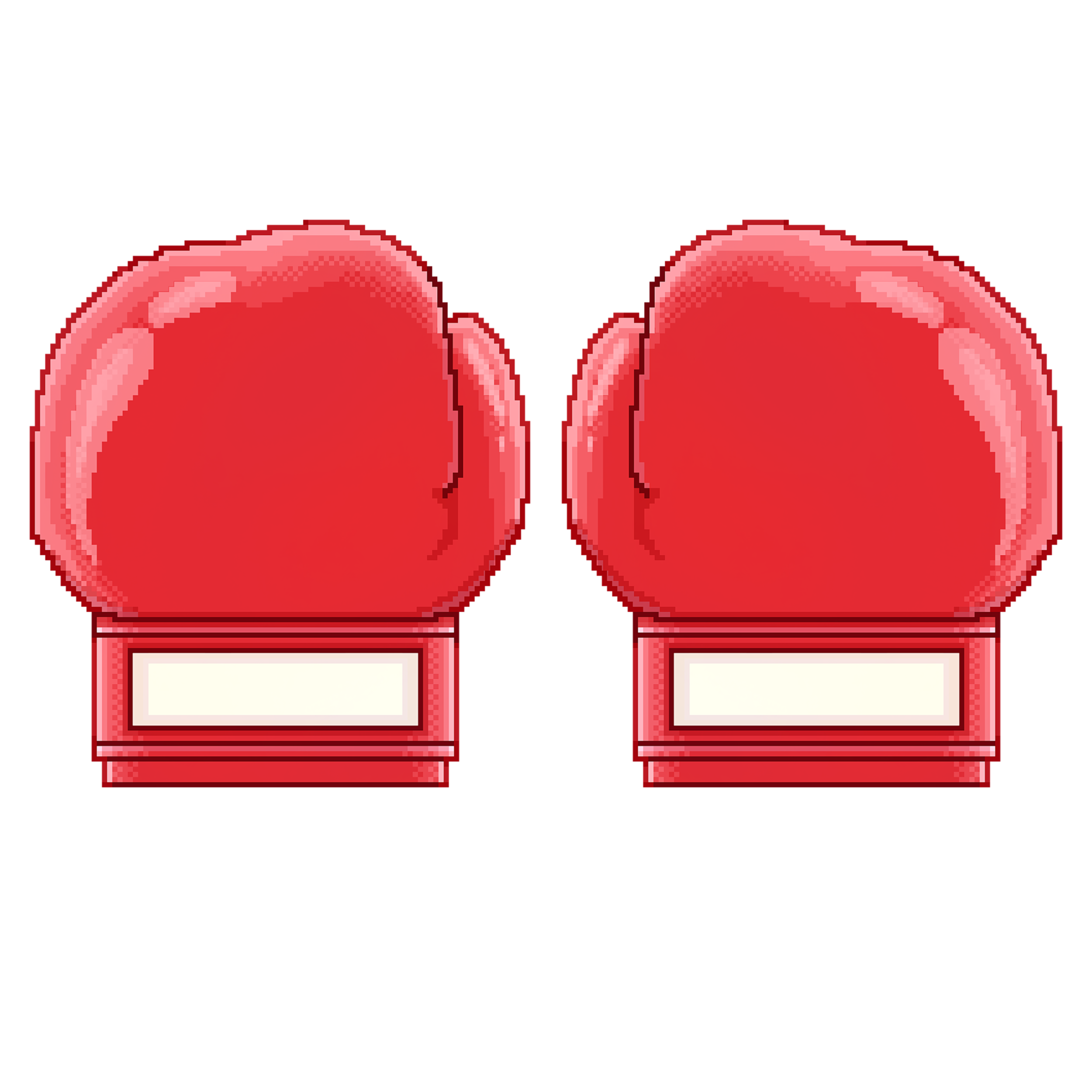 boxing gloves (pixel) 01 - ibisPaint