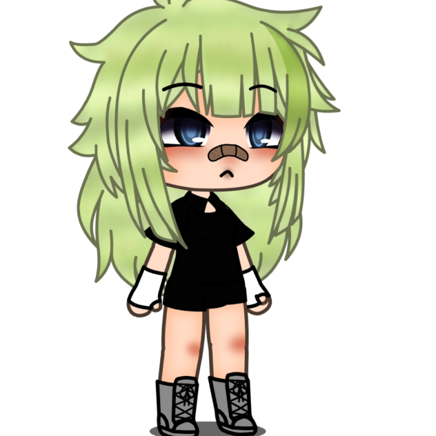 messy hair - ibisPaint