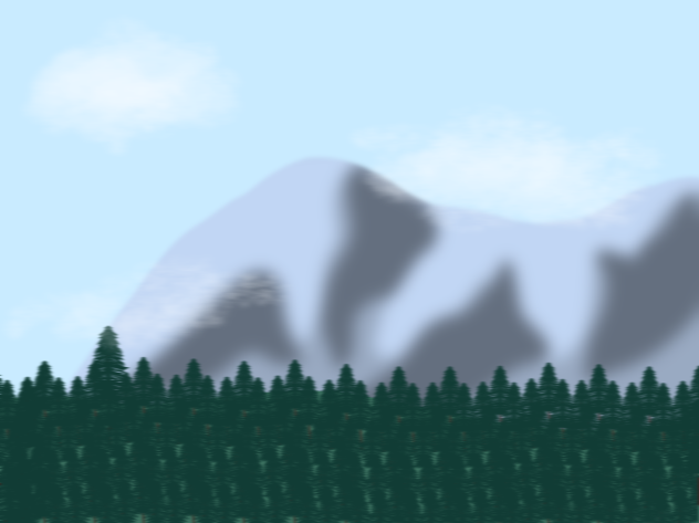 Car ride mountainside - ibisPaint