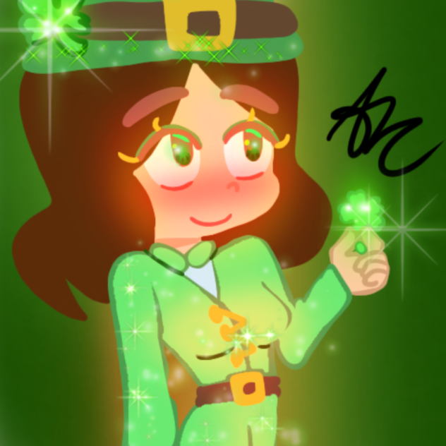 lazy ST. Patrick's day drawing - ibisPaint
