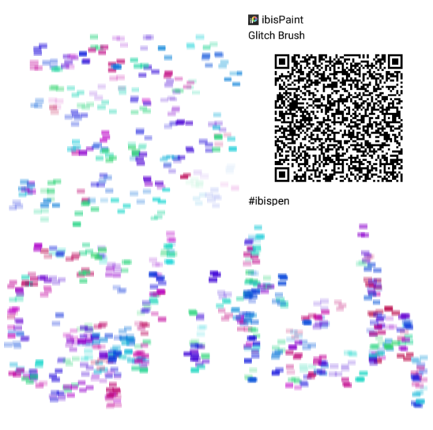 Glitch Brush - ibisPaint