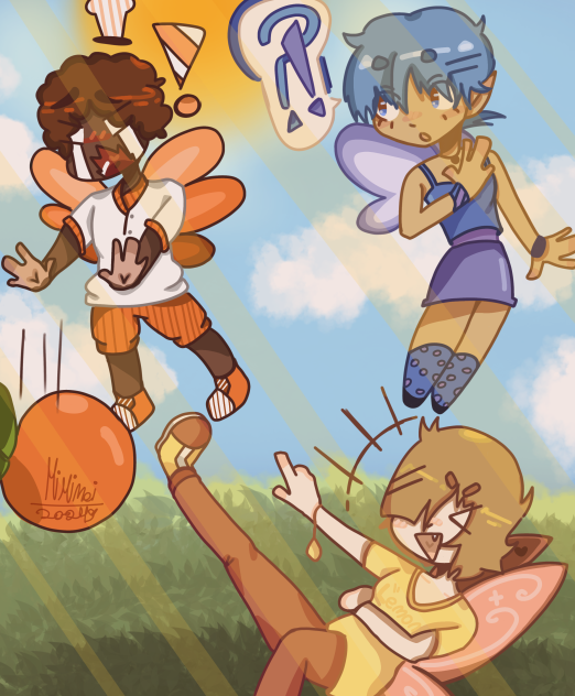 Fruit Fairies! - ibisPaint