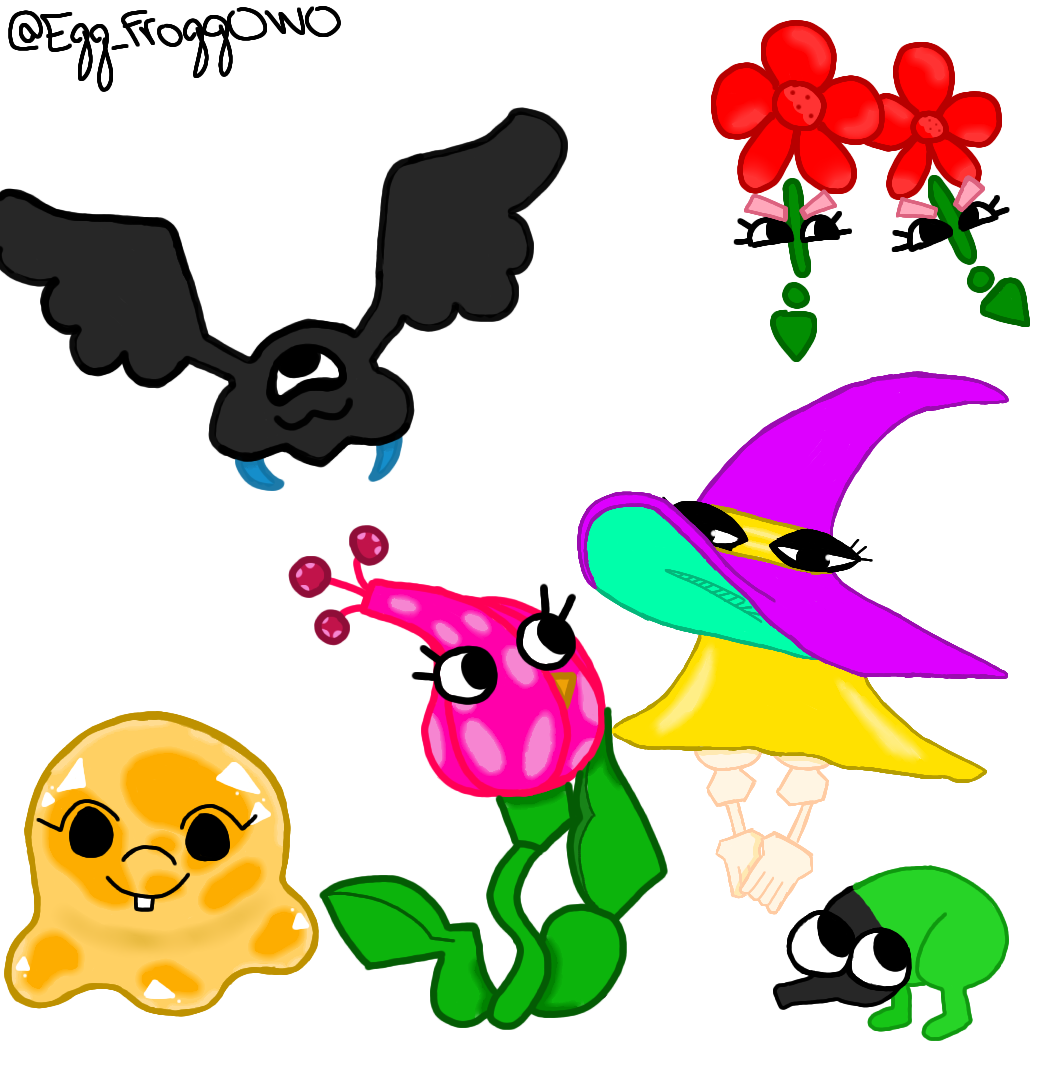 miitopia monsters - ibisPaint