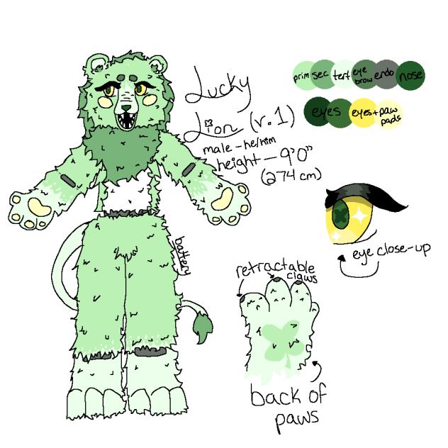 lucky lion ref sheet v1 - ibisPaint