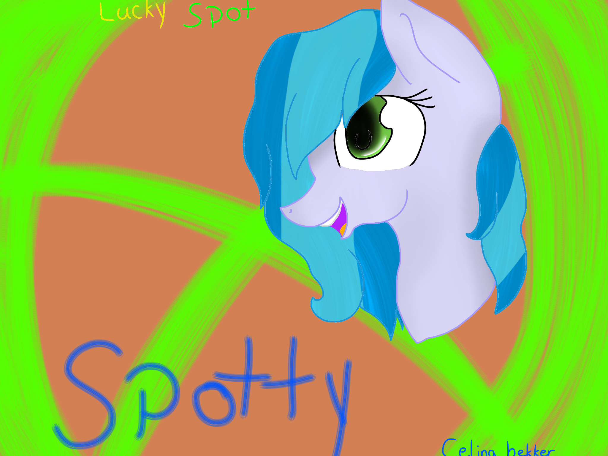My oc lucky spot - ibisPaint