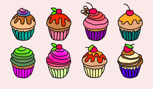 Cupcakes - ibisPaint