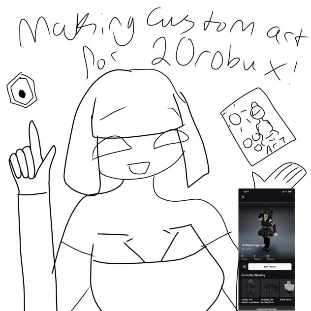 Commissions open 20rbxs only - ibisPaint