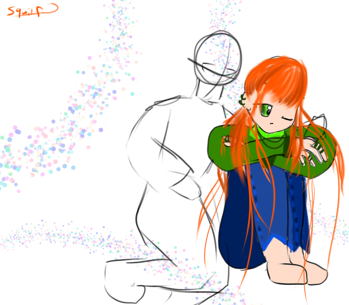 Cheer up Squilf(Sparkblaze)! - ibisPaint