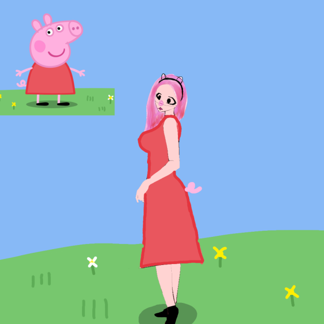 Peppa pig - ibisPaint