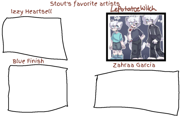 Stout’s fav artists collab - ibisPaint