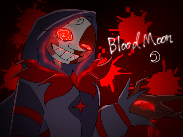 blood moon🌙 - ibisPaint