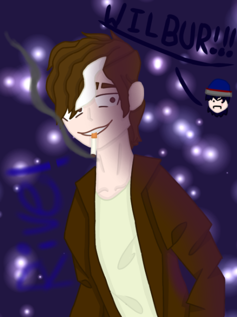 Wilbur pissed off quackity somehow - ibisPaint