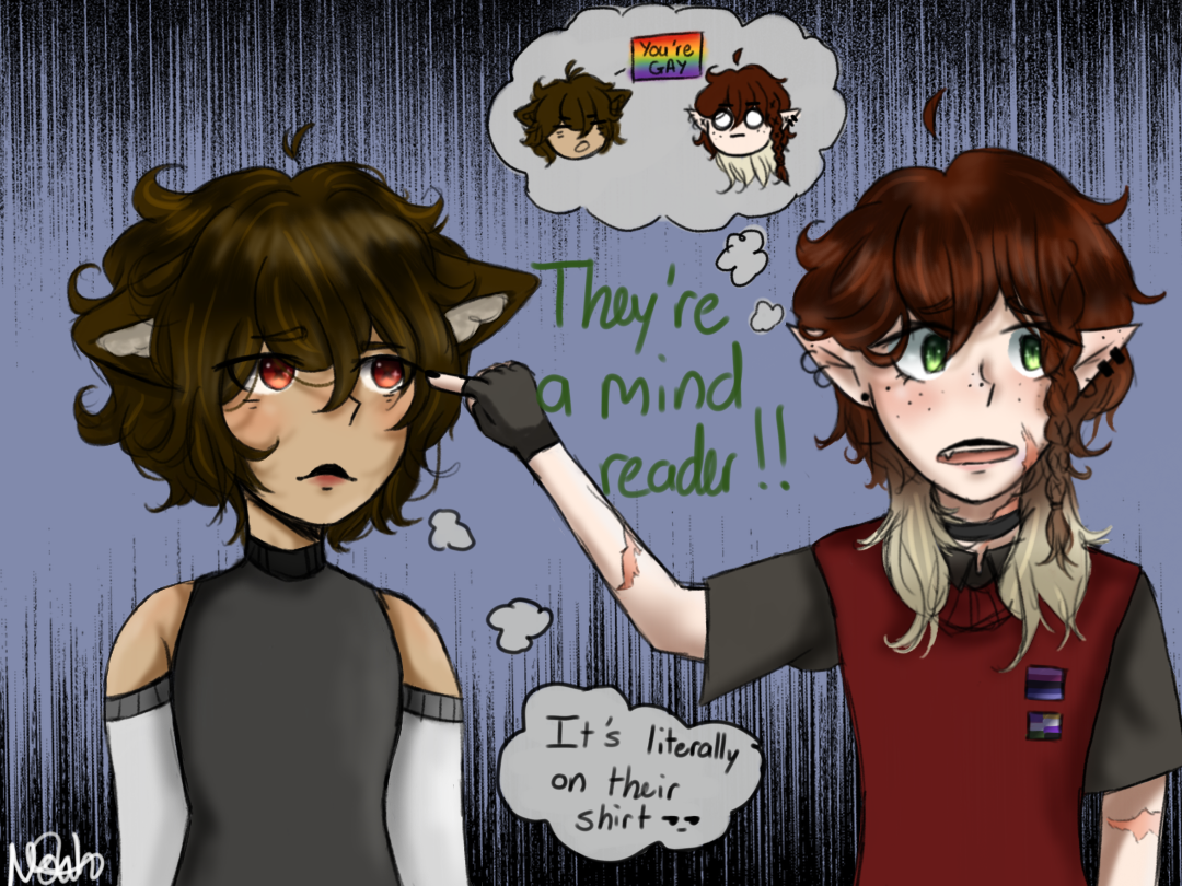Jayden is A MIND READER!! - ibisPaint