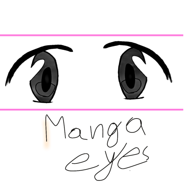 how to draw maga eyes - ibisPaint