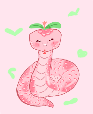 cute snake - ibisPaint