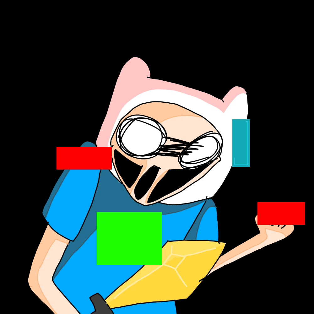 Corrupted finn - ibisPaint