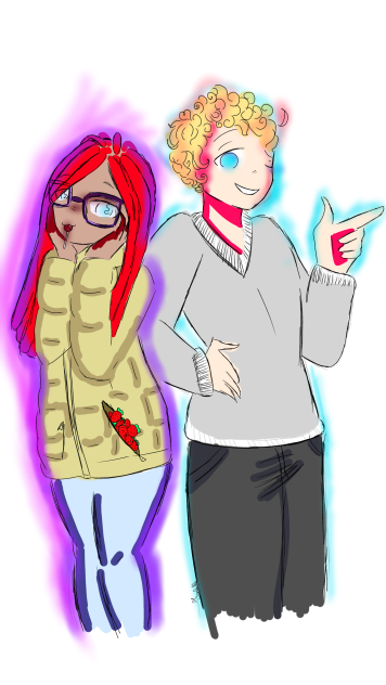eu e o Nick - ibisPaint