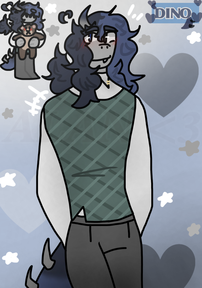 🤍🩶DINO💙🩵 - ibisPaint
