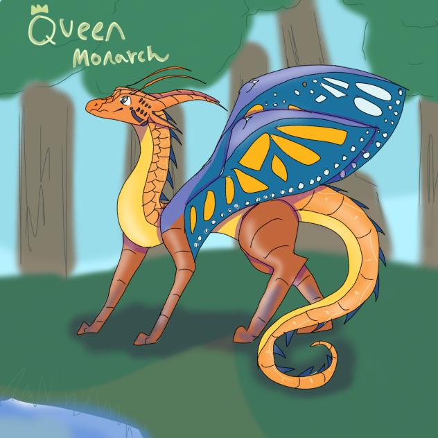 Queen monarch - ibisPaint