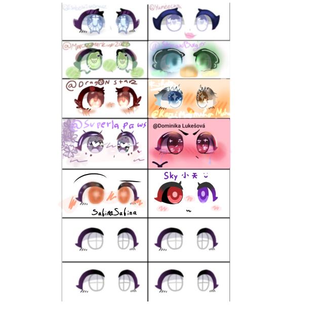 Eyes collaboration!! - ibisPaint