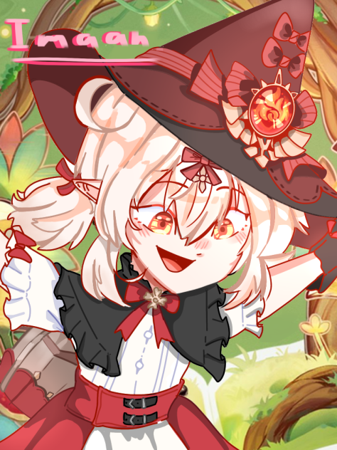 KLEE IS A LITTLE MAGE UWU - ibisPaint