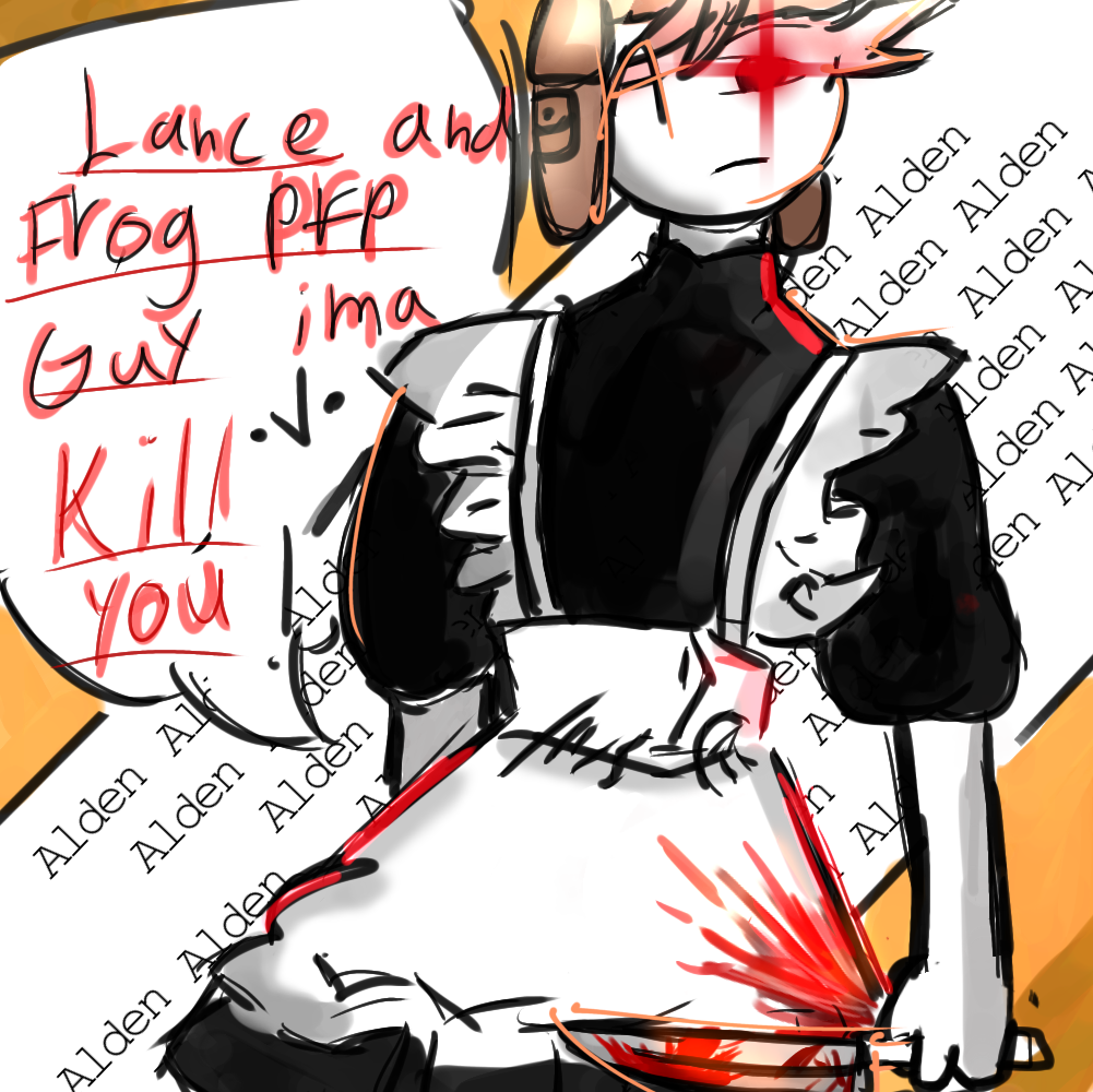 Maid dress alden 💀 - ibisPaint