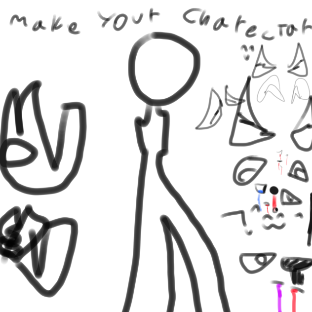 Make your own character - ibisPaint