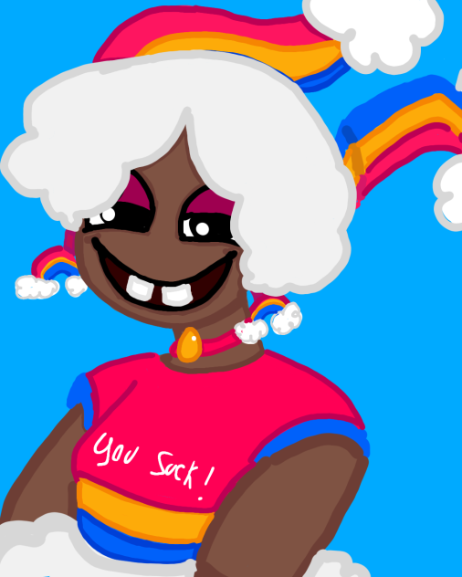 Chicas magical rainbow warm-up - ibisPaint