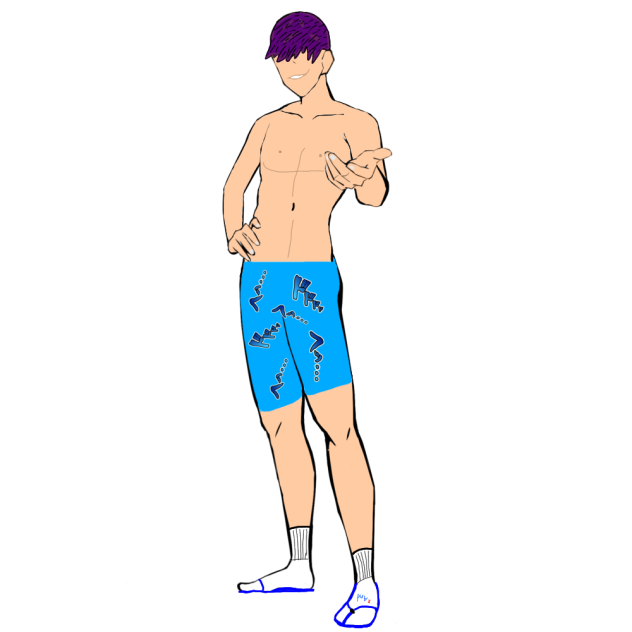 Shirtless Guy - ibisPaint