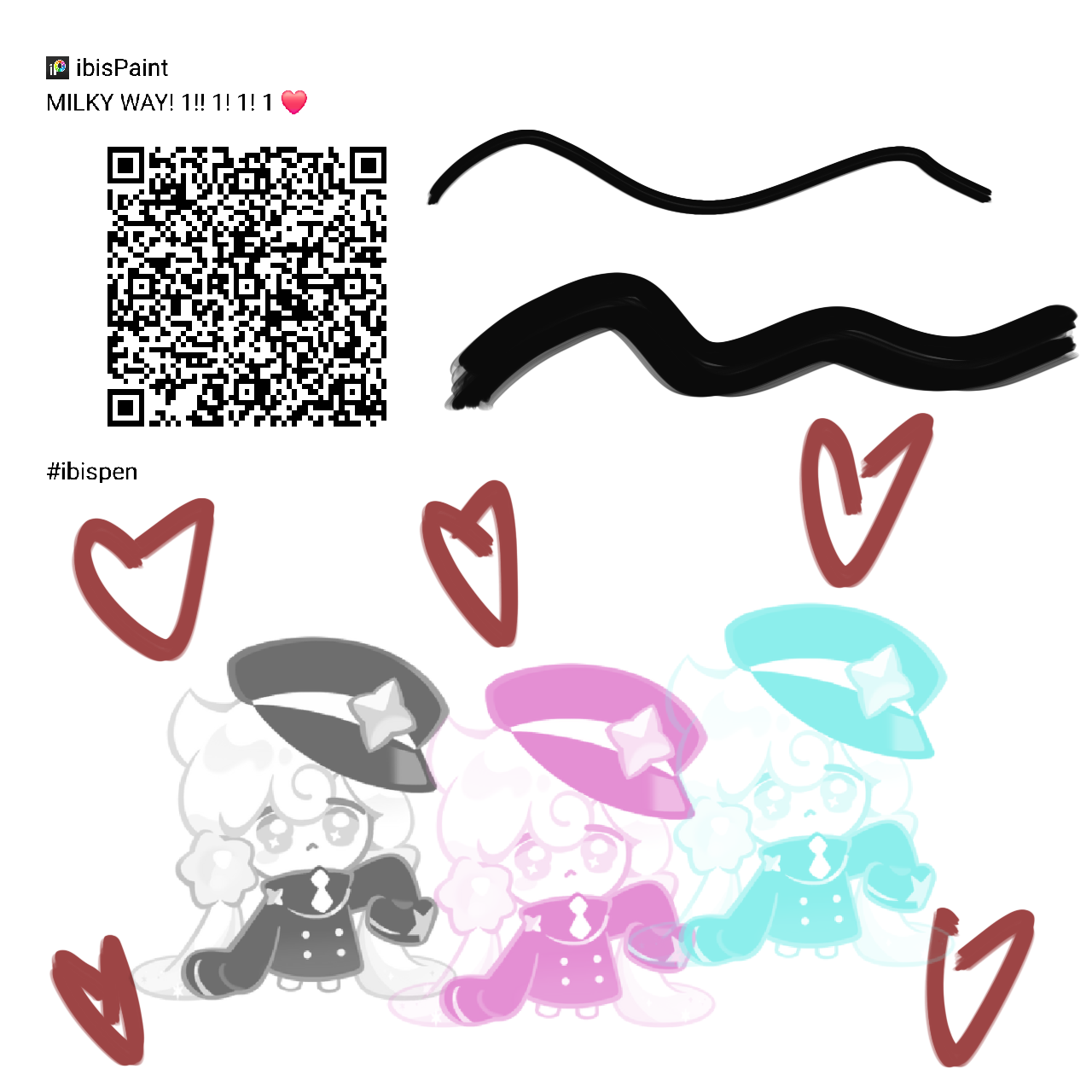 milky way brush! 1!! 1! 1! - ibisPaint