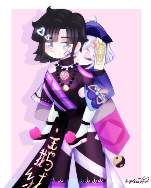 Viyan and Qiqi - ibisPaint