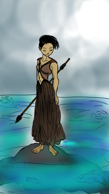 out fishing - ibisPaint