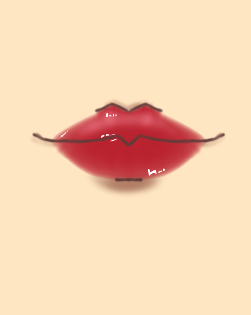 JUICY lips 👄 - ibisPaint