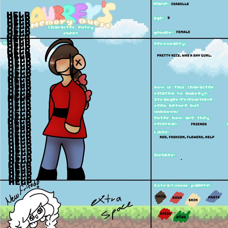 Aubrey's Memory Quest! - ibisPaint