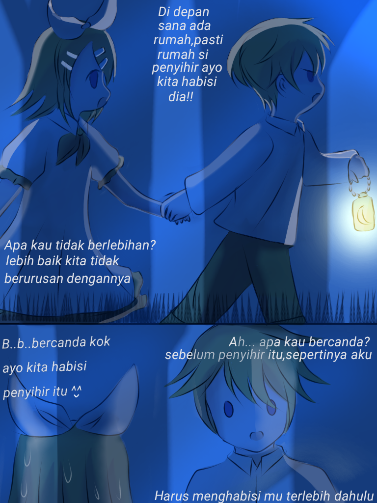 Abandoned on a Moonlit Night - ibisPaint