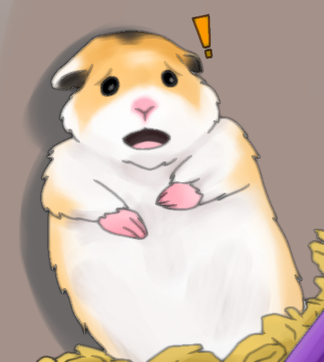 Shocked Hamster - ibisPaint