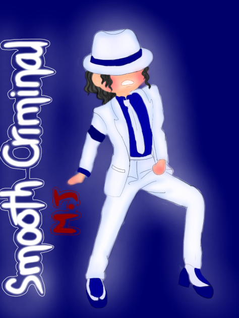 Micheal Jackson - Drawing chibi - smooth - ibisPaint