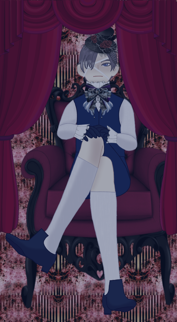 Fancy Ciel for Halloween - ibisPaint