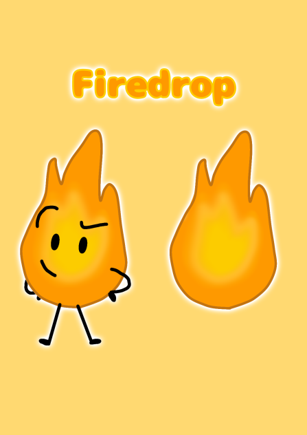 Bfdi Fusion #2 (Firey and Teardrop) - ibisPaint