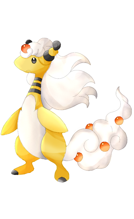 Mega Ampharos - ibisPaint