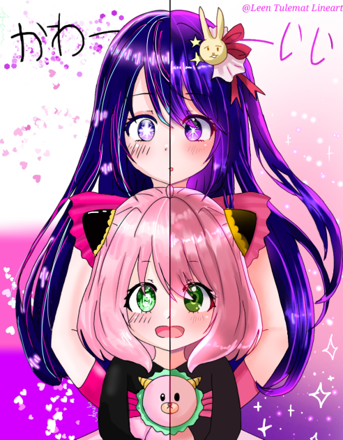 Ai & anya collaboration - ibisPaint