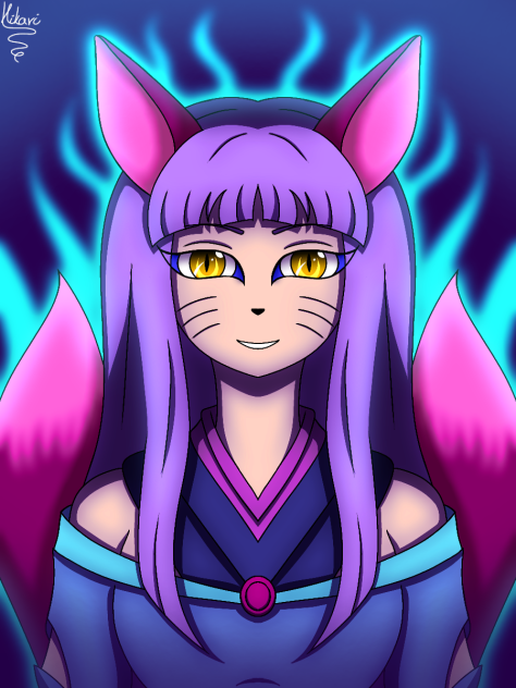 Kitsune Girl - ibisPaint