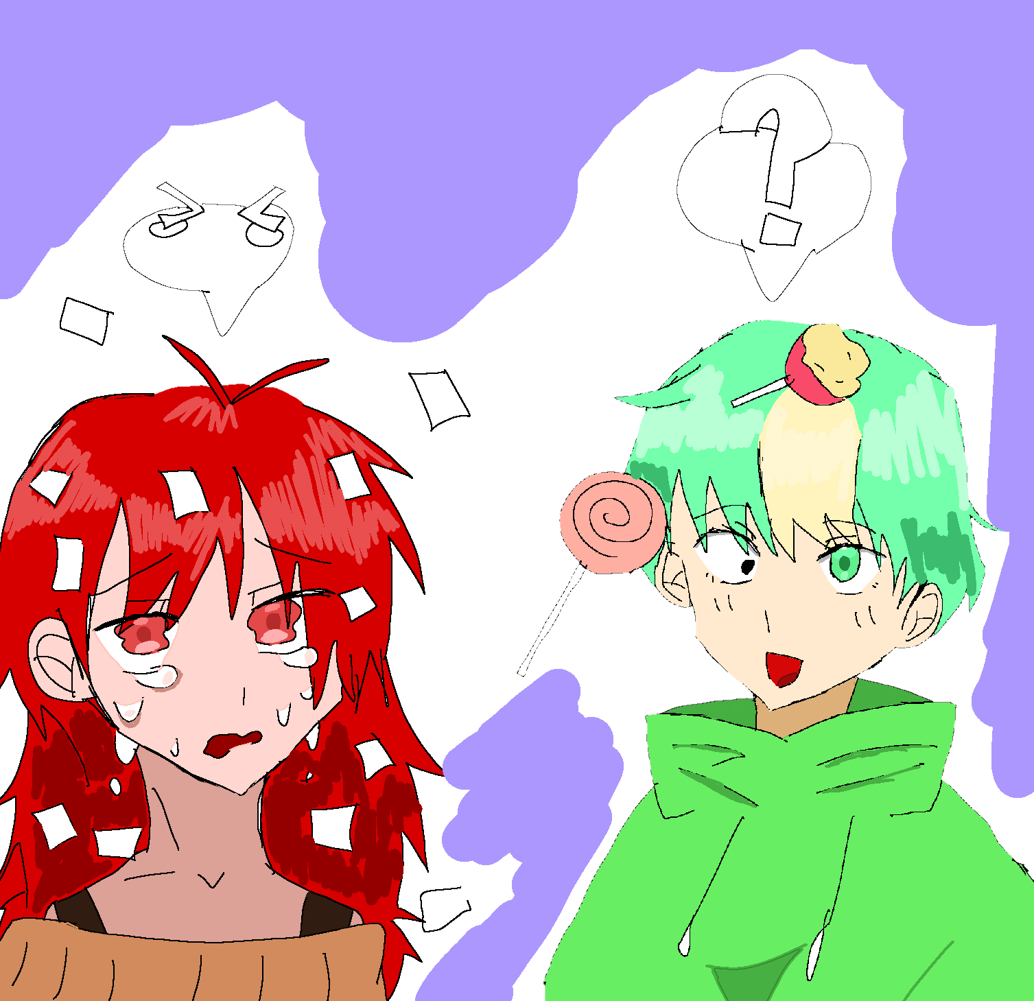 #これを見た人はHTFを描く - ibisPaint