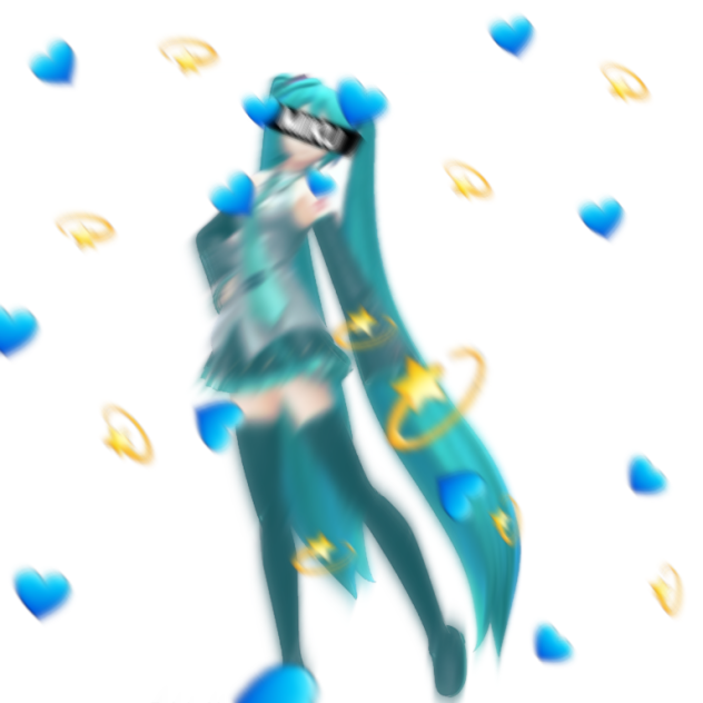 Hearts and Miku - ibisPaint