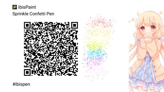 Sprinkle Confetti Pen - ibisPaint